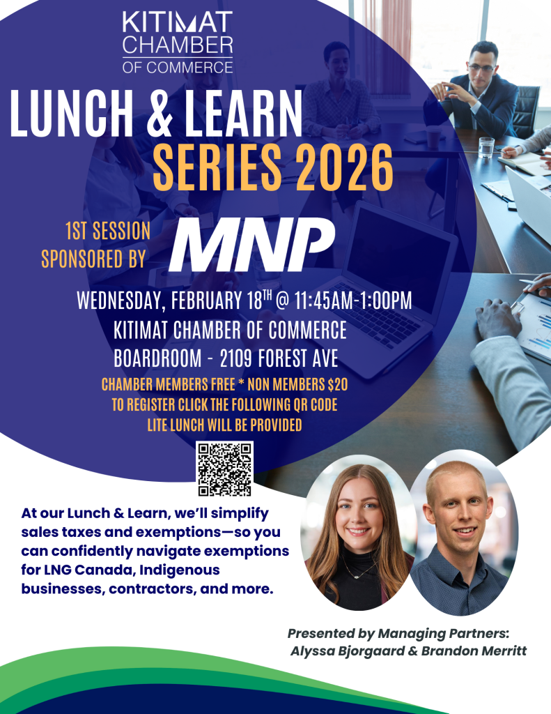 Chamber Chatter Web Jan 27 2026 - Kitimat Chamber of Commerce